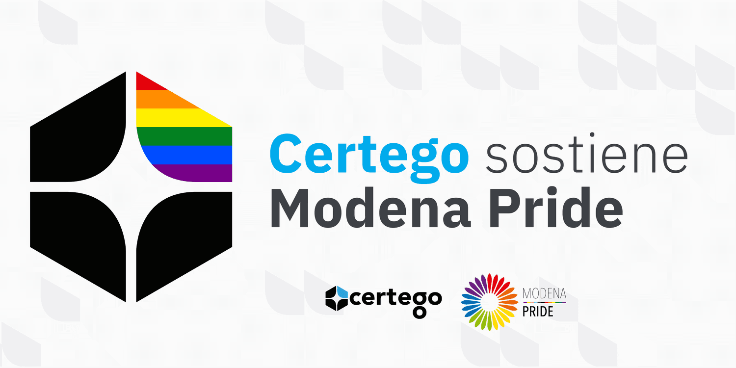 Certego è Silver Sponsor di Modena Pride 2024